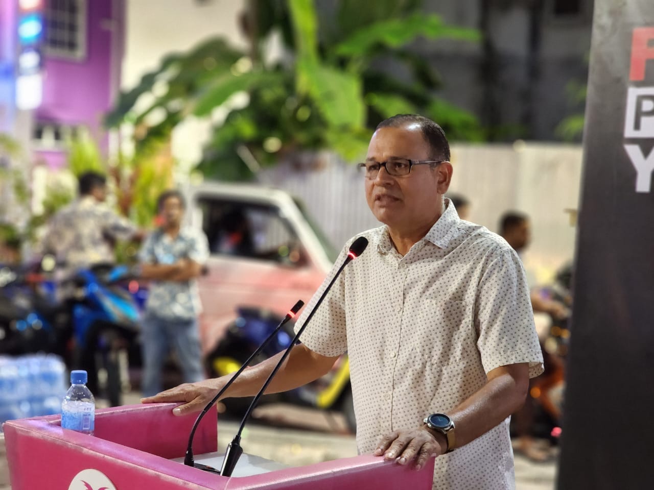 Riyaasee Inthihaabugai Raees Solihah liveynee 3 vana: Adam Shareef ...